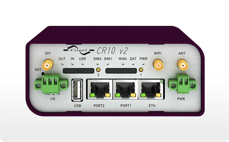CDMA router CR10 V2F set (antenna, psu, patch cable) 2 x SIM - MCS