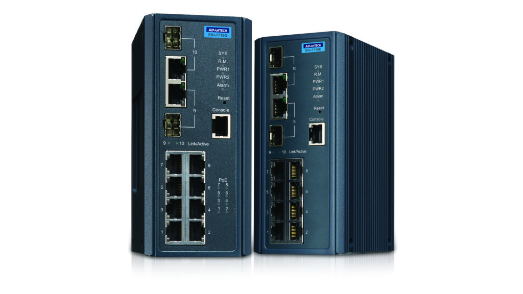 Managed switches, Advantech indusriële switches | MCS
